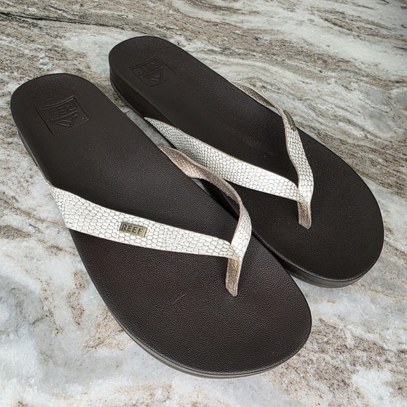 Reef | Shoes | Reef Cushion Court Thong Sandals For Ladies | Poshmark
